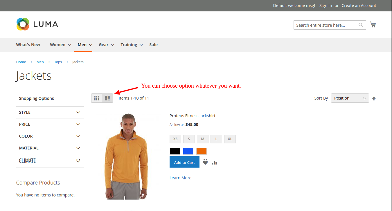 How To Products In Grid Mode In Magento 2 Magento Forums