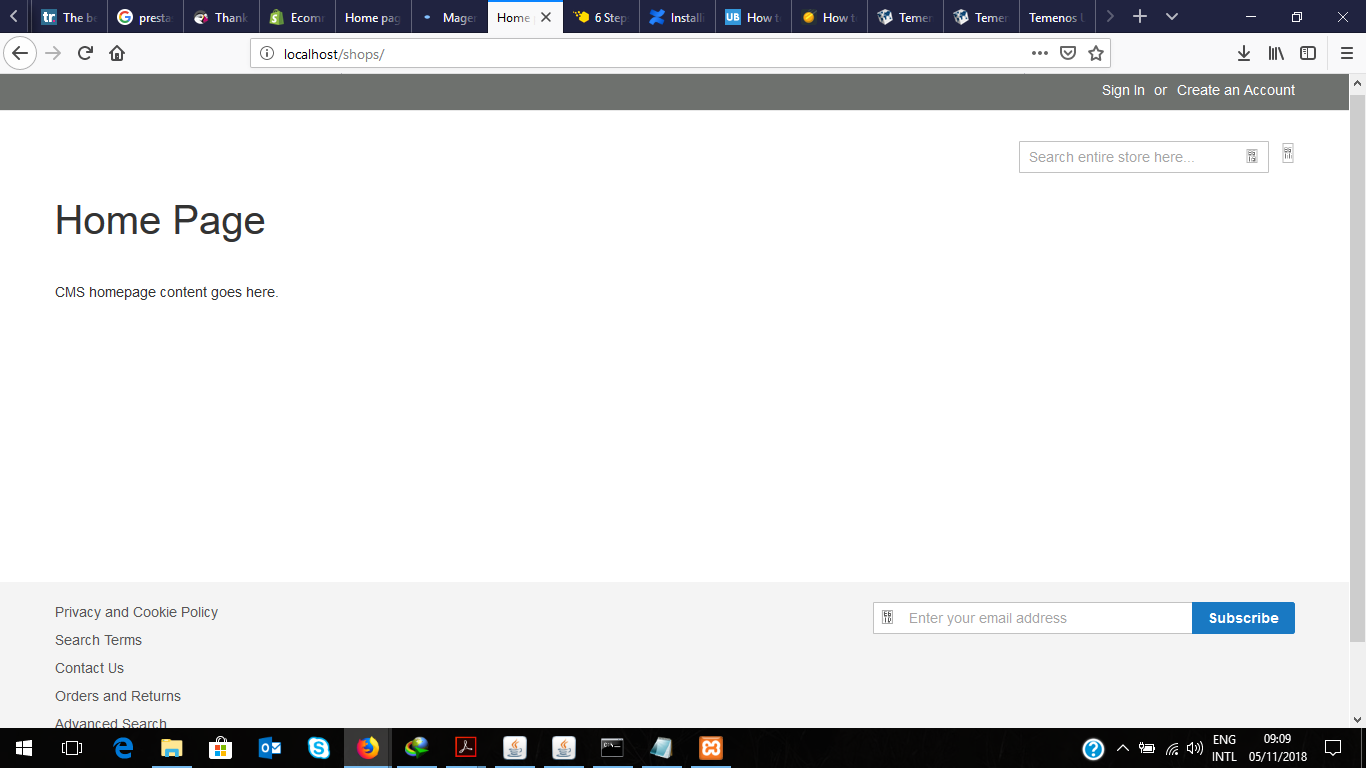 Magento 2.2 css not working on localhost(XAMPP) - Magento Forums