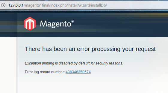 Install Magento1 in Localhost - Magento Forums
