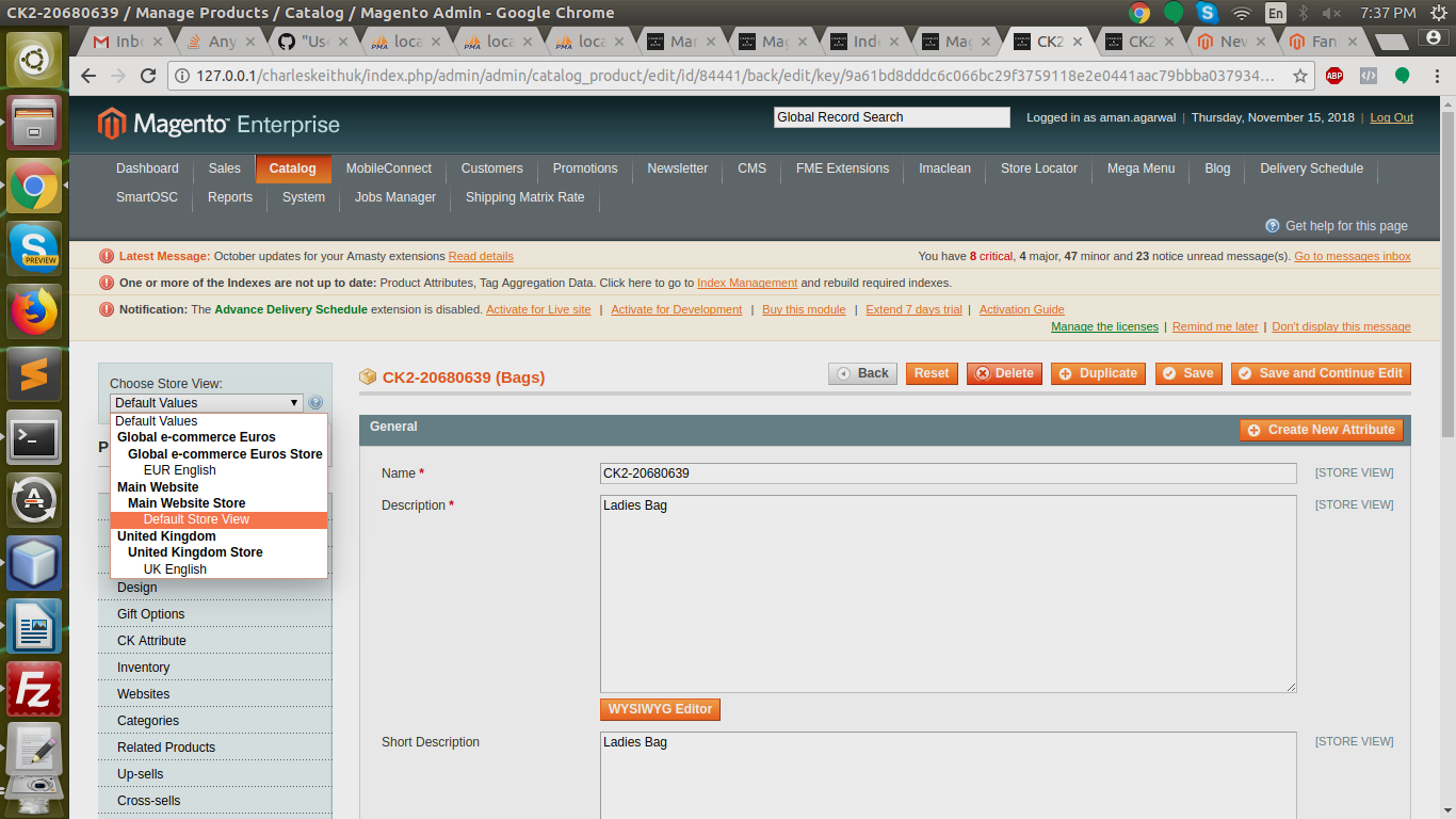 Solved: Disable product on default value - Magento Forums