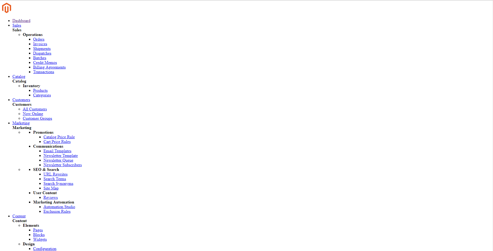 No Css And Java In Admin Backend Magento Forums