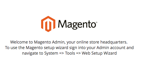 Web setup wizard - Magento Forums