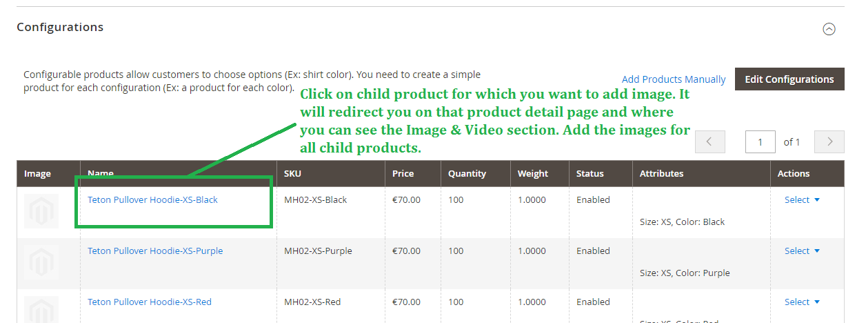 Configurable Product Question - Magento Forums