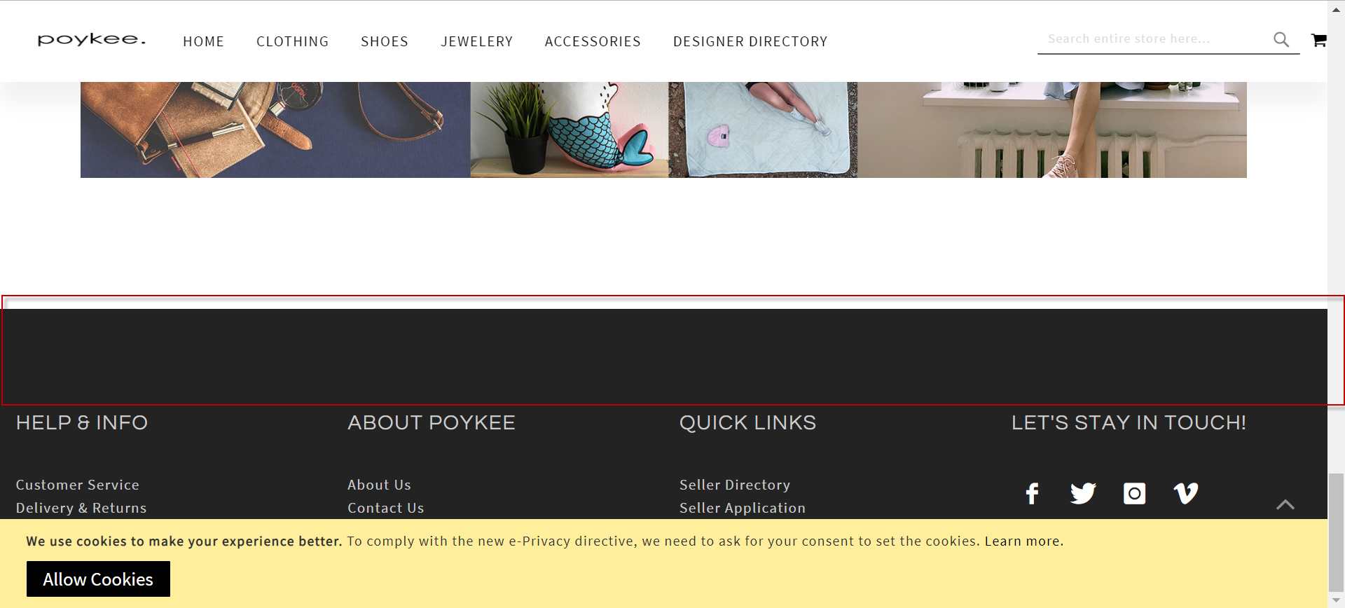 Pop-up cookies cannot close - Magento Forums