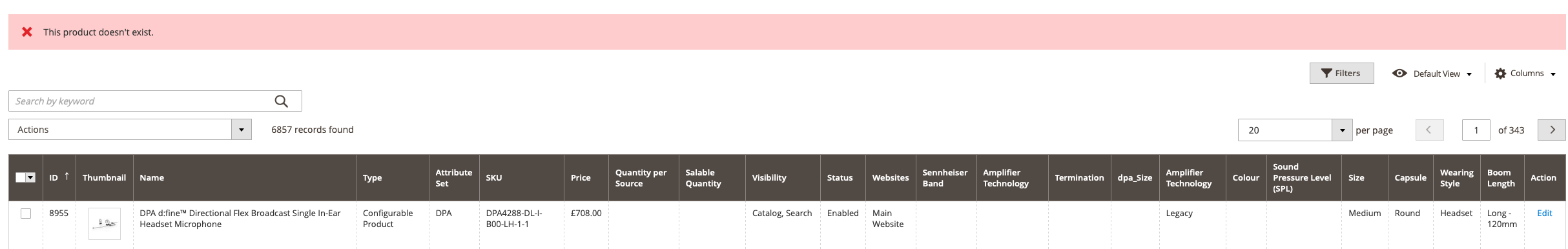 This product doesn't exist - Magento Forums