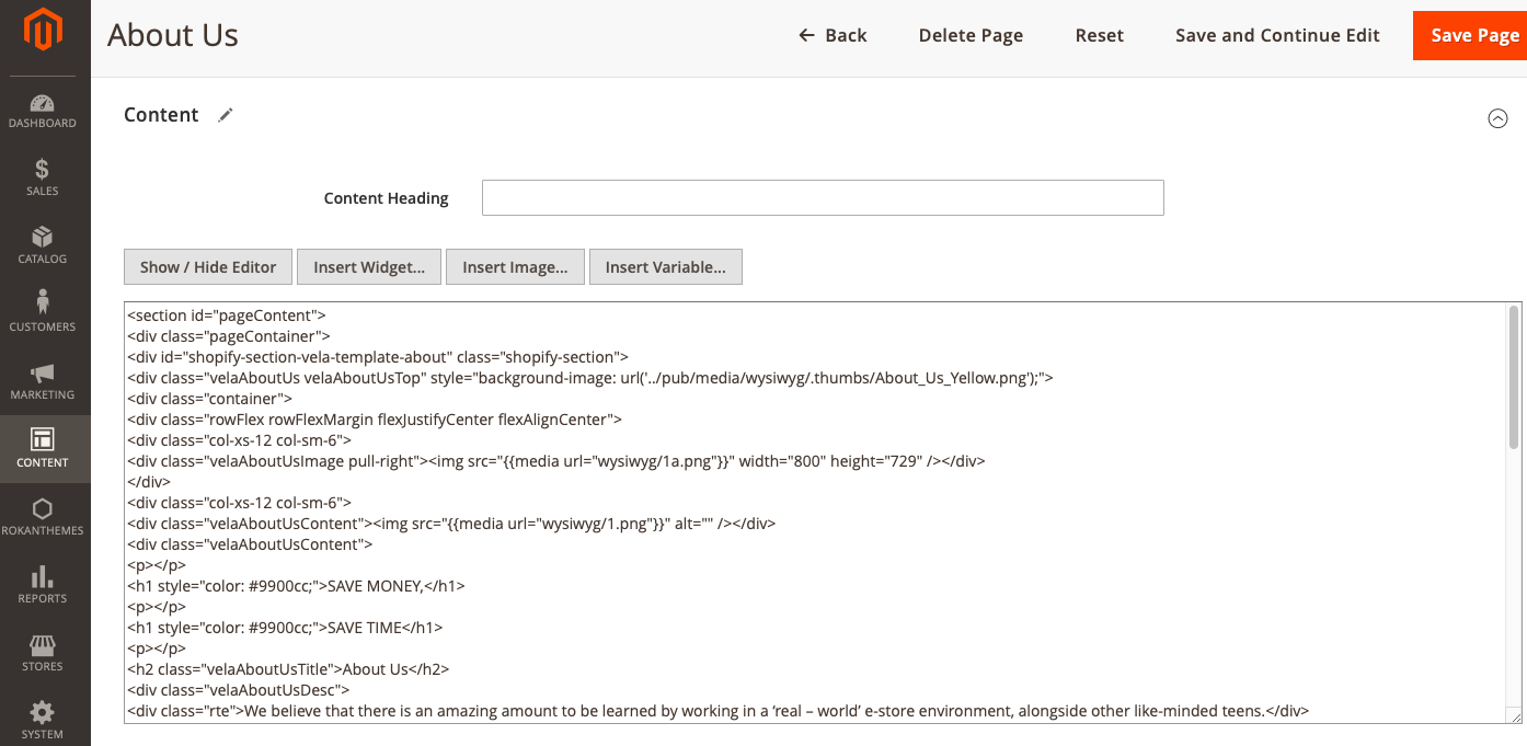 Need help on designing a page - Magento Forums