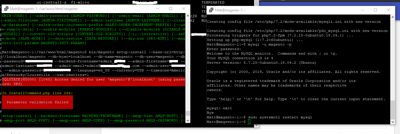 Solved Mysql Access Denied Despite Correct Authentication Magento Forums