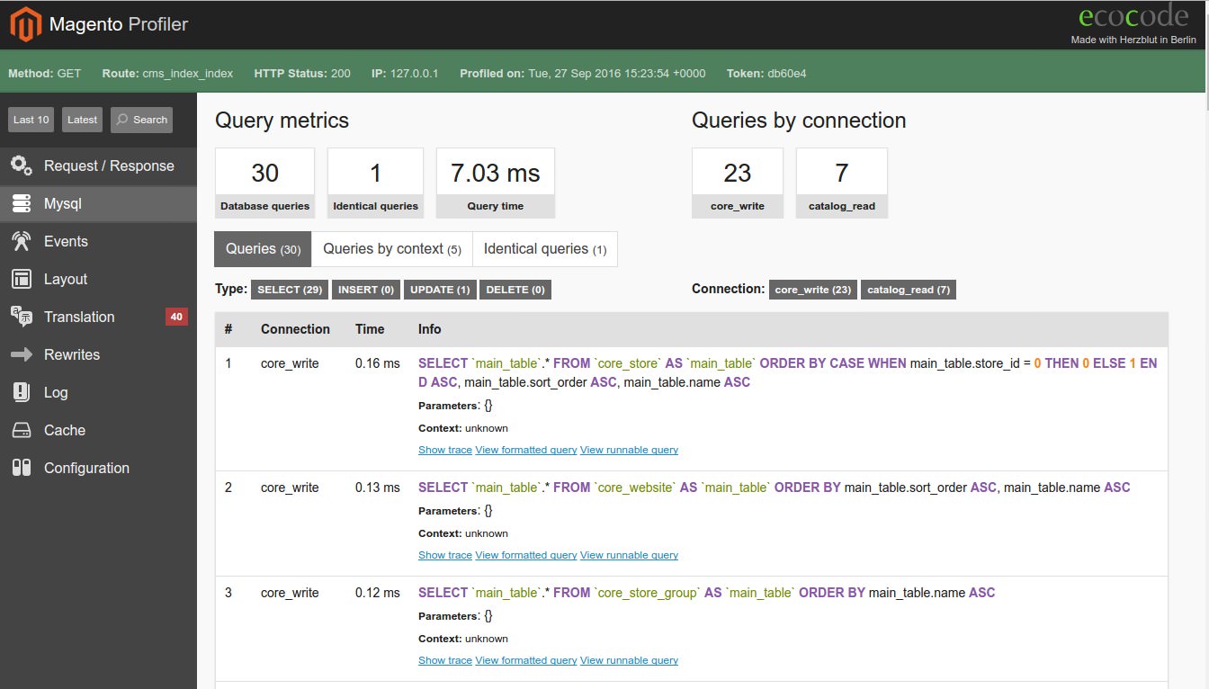 New Profilerdeveloper Toolbar Magento Forums