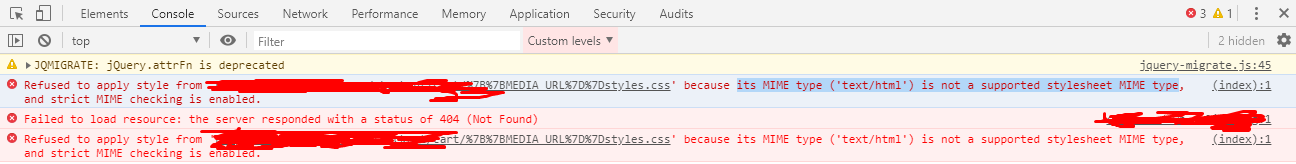 How to fix its MIME type ('text/html') is not a su... - Magento Forums