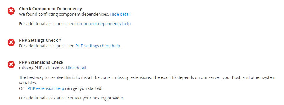 Readiness check - Magento Forums