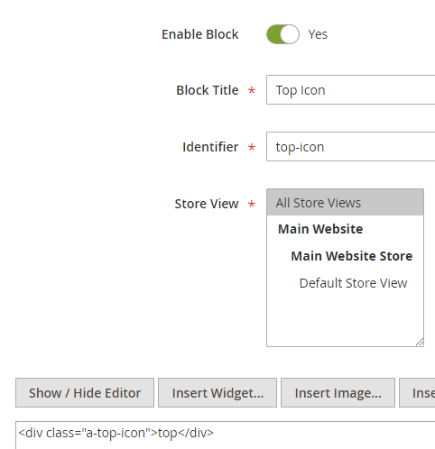 add text to mobile header section luma theme - Magento Forums