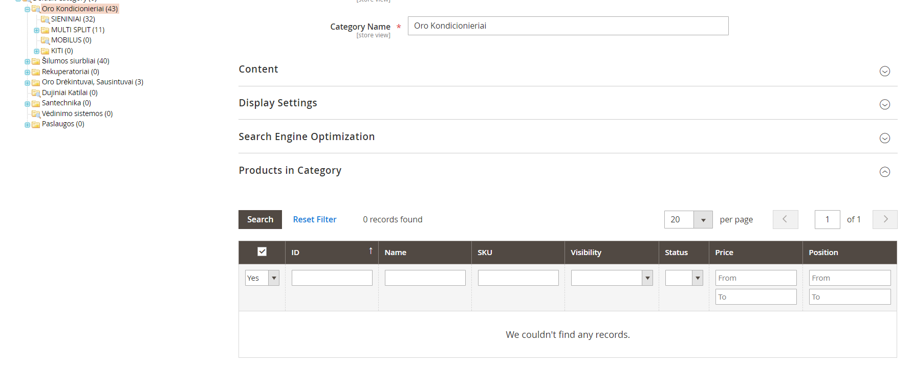 Solved: Remove products from parent category - Magento Forums