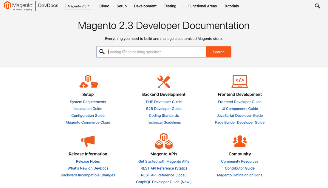 Federated search on DevDocs - Magento Forums