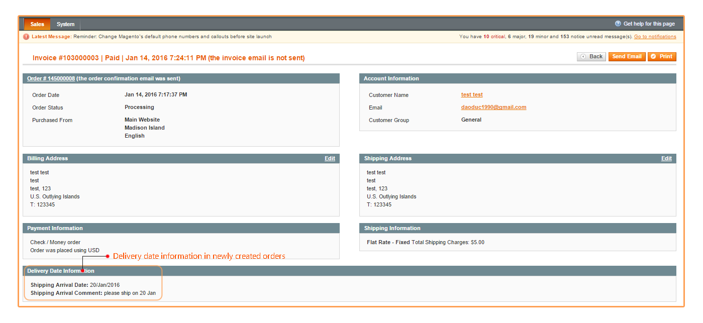 Setting Delivery date for orders has been easier m... - Magento Forums