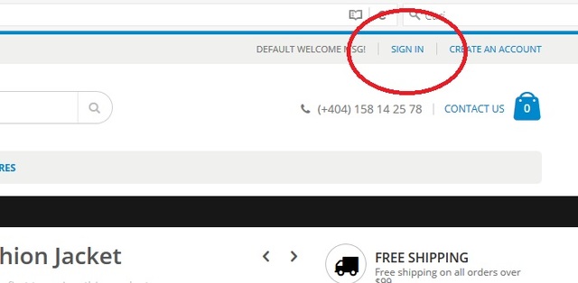 Sign in Menu is missing. How to fix it? - Magento Forums