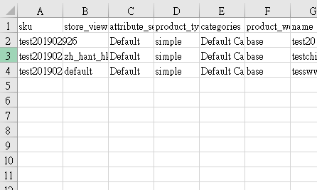 magento 2 import product using excel failed with e... - Magento Forums