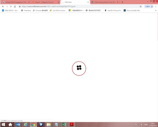 Remove loading icon when loading page - Magento Forums