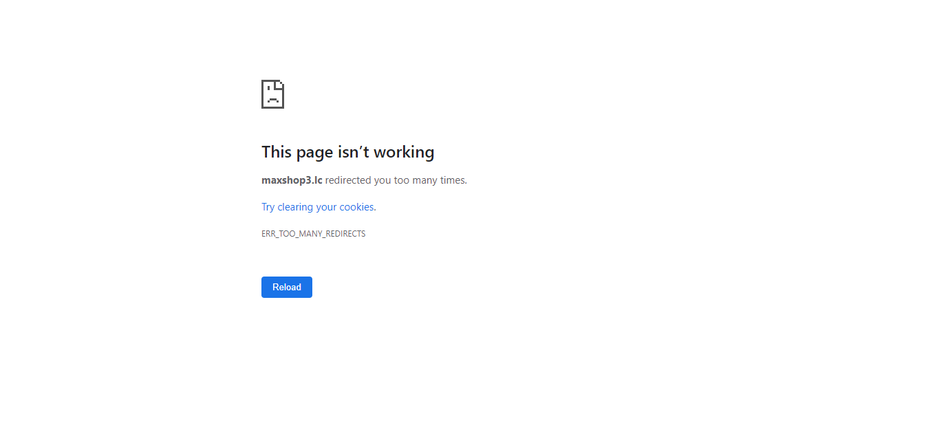 Magento 2.3 admin “This page isn’t working, mysite... - Magento Forums