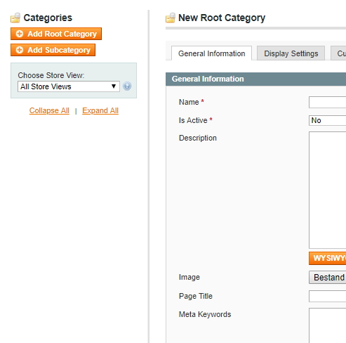 Solved: Categories not visible in backend - Magento Forums