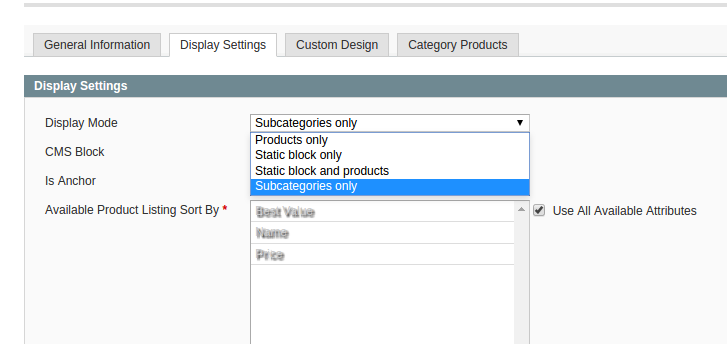 How to Display Sub Categories On A Category Page - Magento Forums