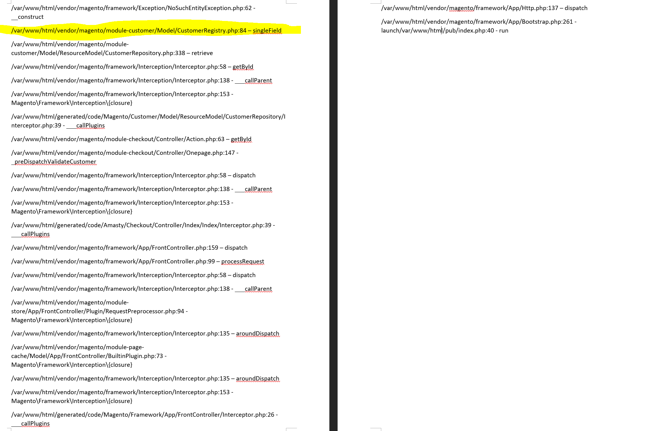 Solved: No such entity with cartId/customerId - Magento Forums