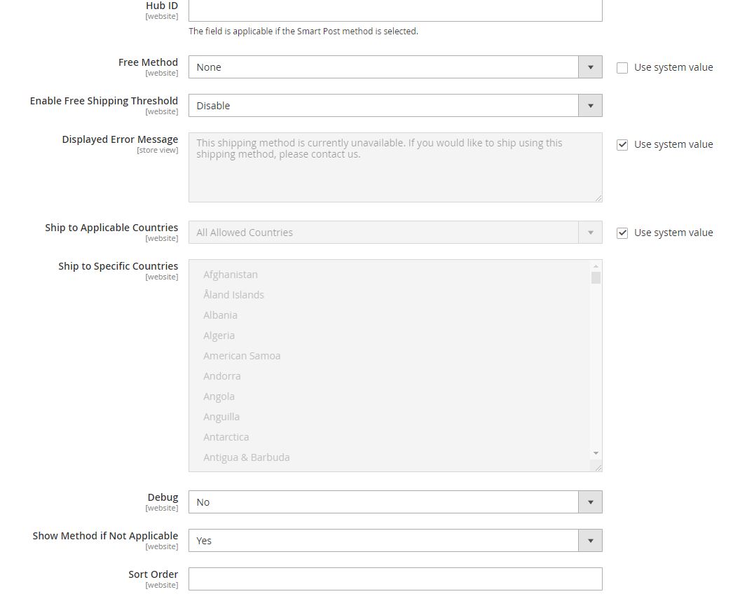 Fedex - Freight Option Not Showing - Magento Forums