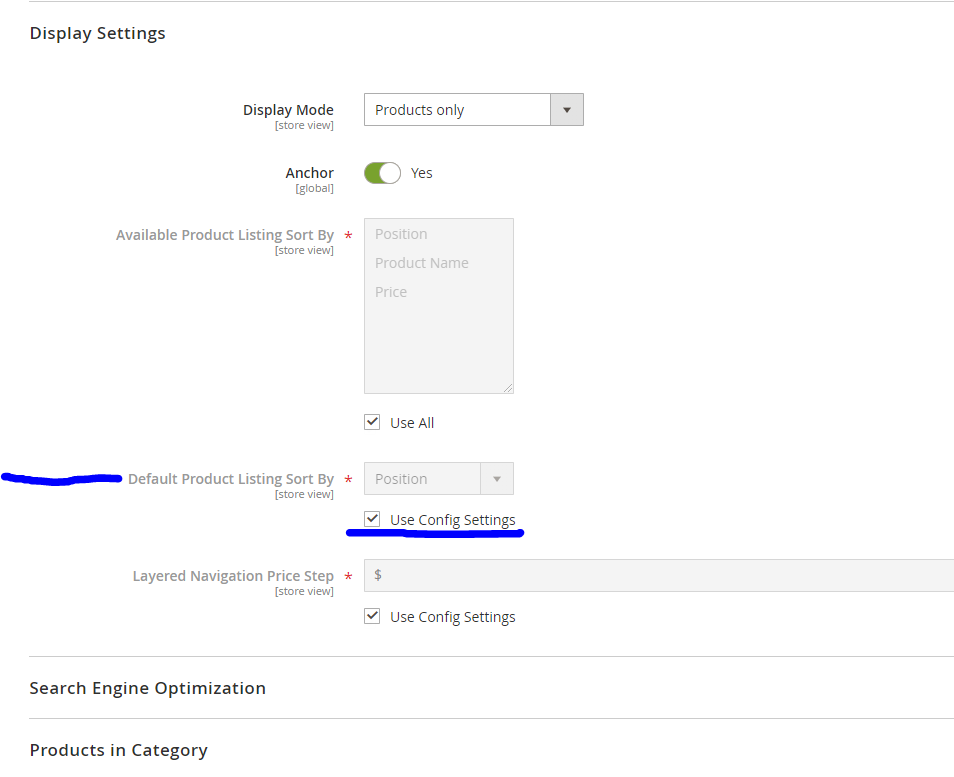 Solved: Product Listing Sort By - Setting Not Working - Magento Forums