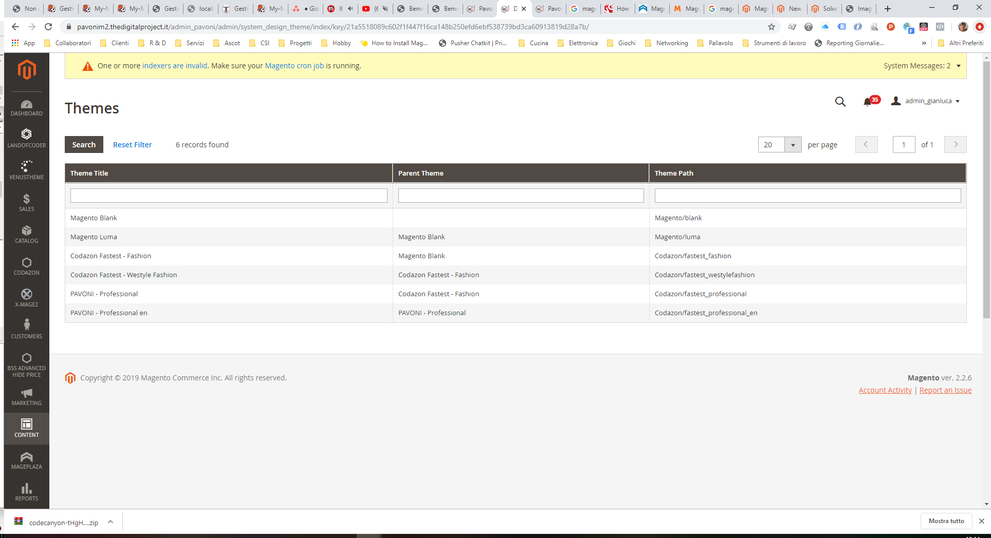 Child theme not loaded also parent - Magento Forums