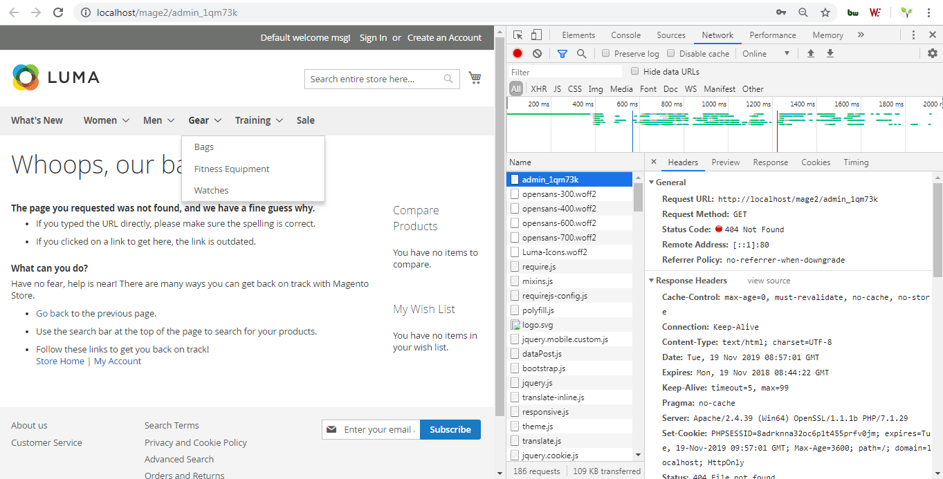How to solve Magento 2.3.3 Admin url 404 error - Page 3 - Magento Forums