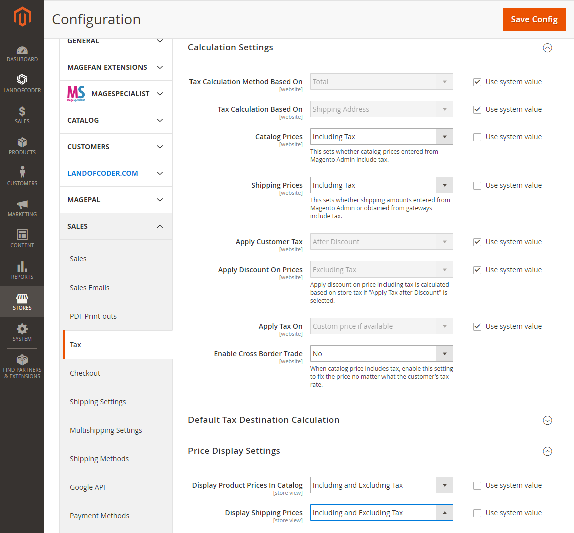 Pricing products with or without VAT - Magento Forums