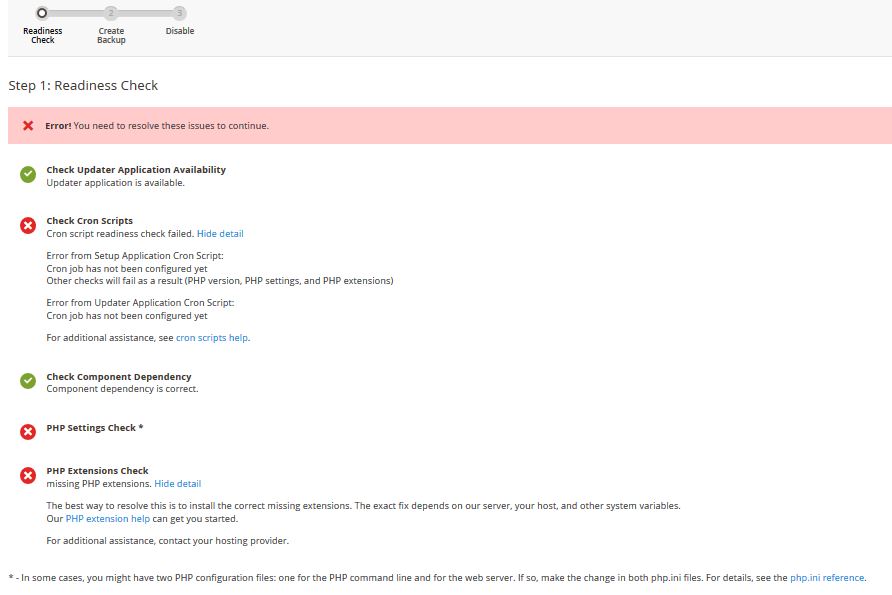 Erro no Gerenciamento do módulos do magento 2 - Magento Forums
