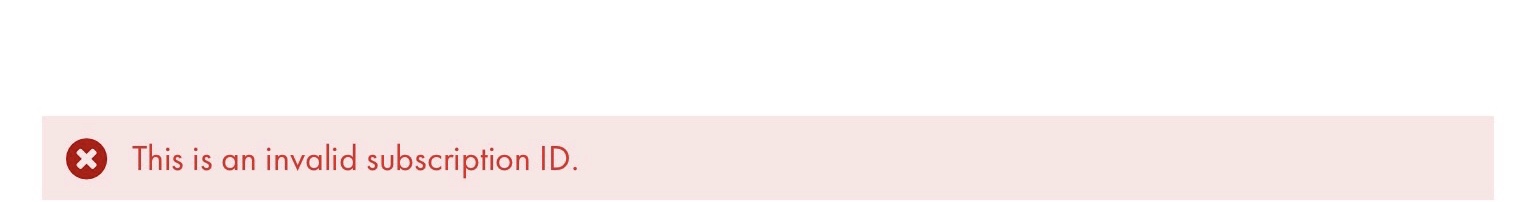 Solved: Magento 2.3.3 This is an invalid subscription ID - Magento Forums