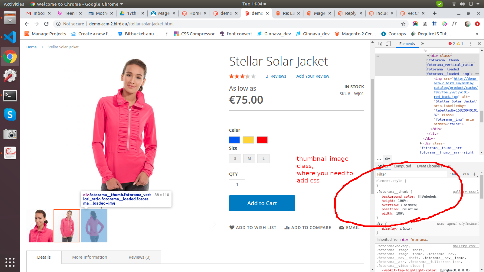 Using Luma Theme, Need Border on Products - Magento Forums