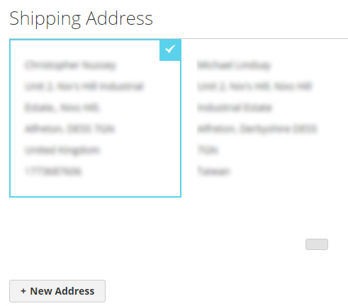 Magento 2 checkout shipping address buttons are mi... - Magento Forums