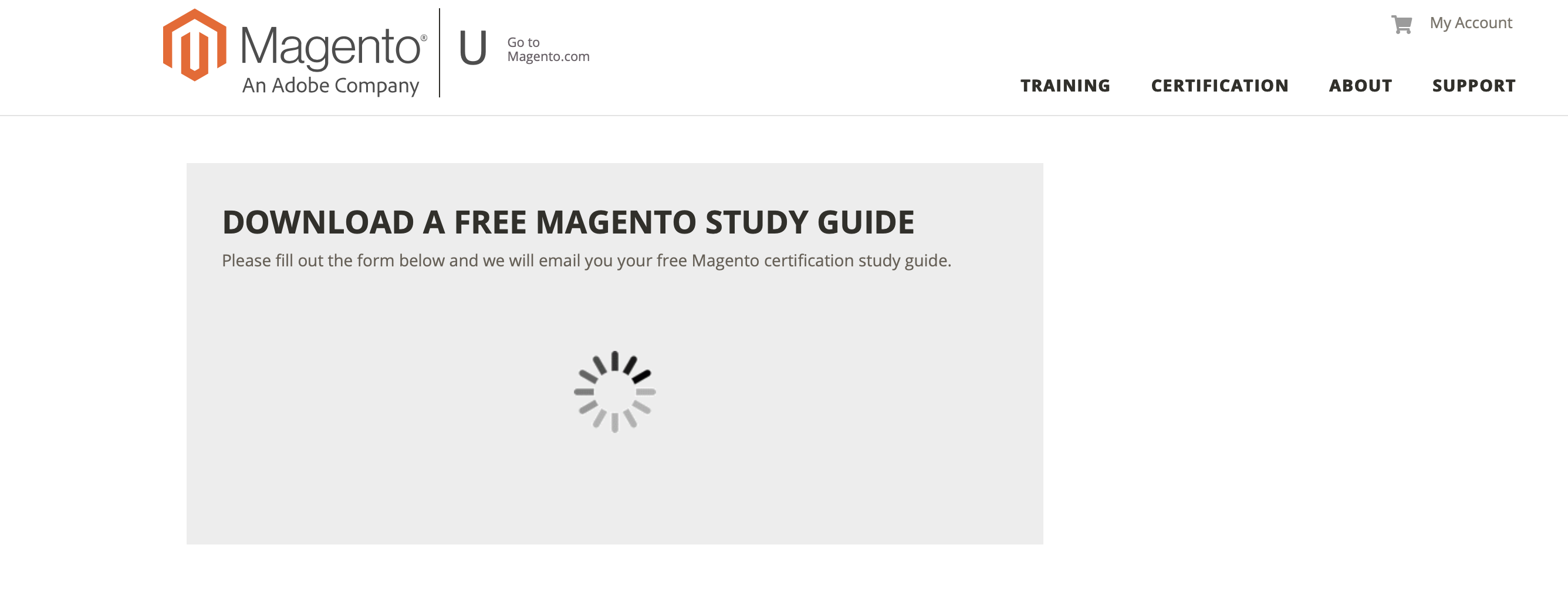 Solved: Study guide download form is not working - Magento Forums