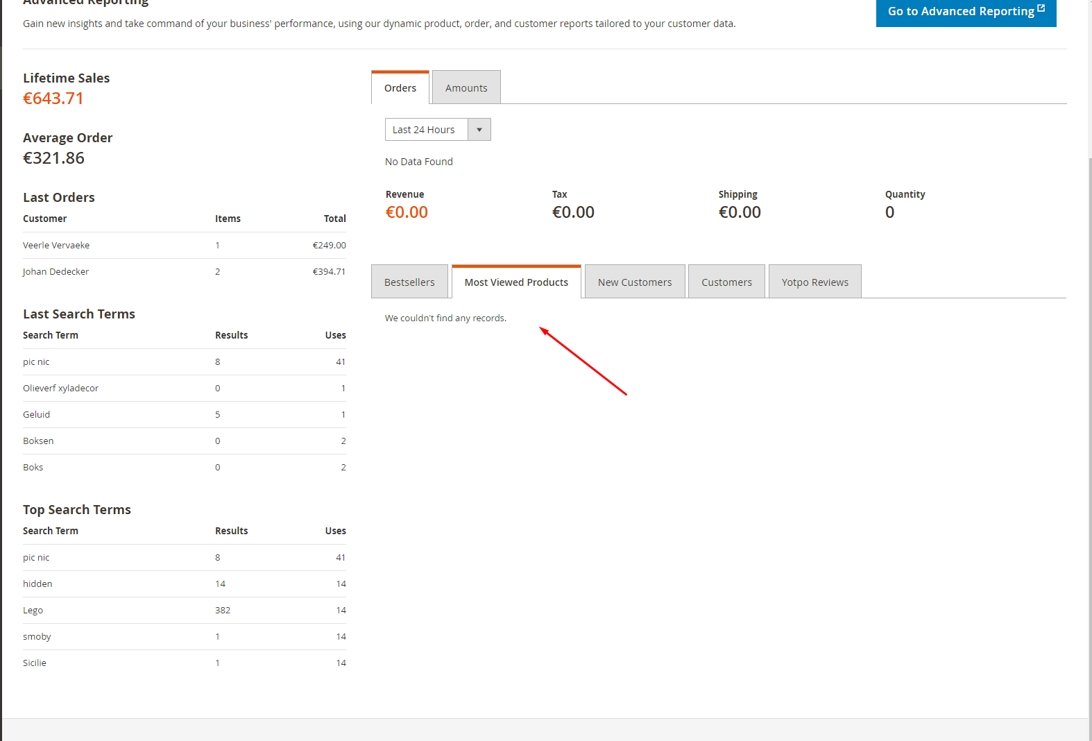 Problem With Most Viewed Products Magento Forums