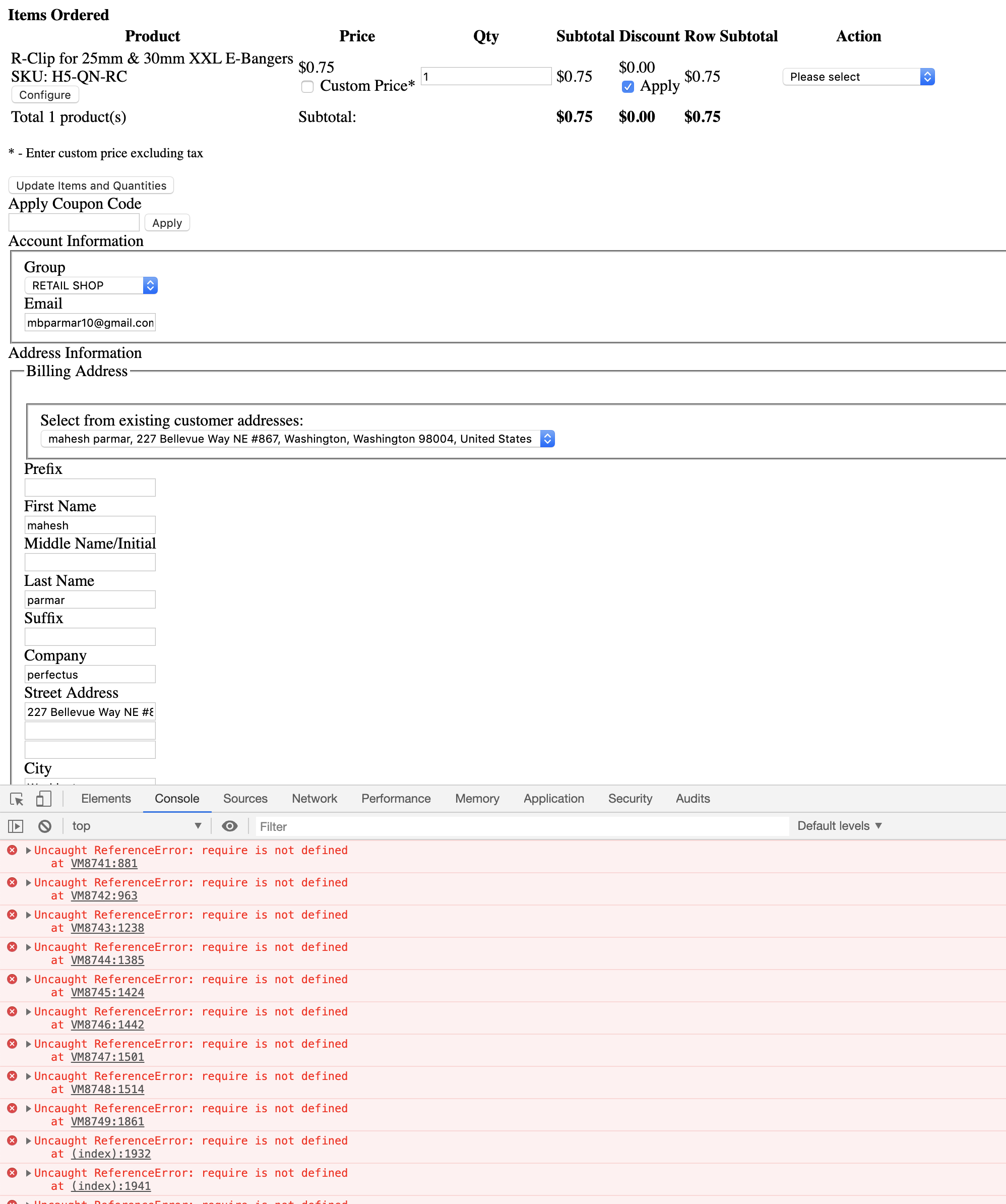 Solved Edit Orders Issue After Upgrade To Magento V234 Page 2 Magento Forums