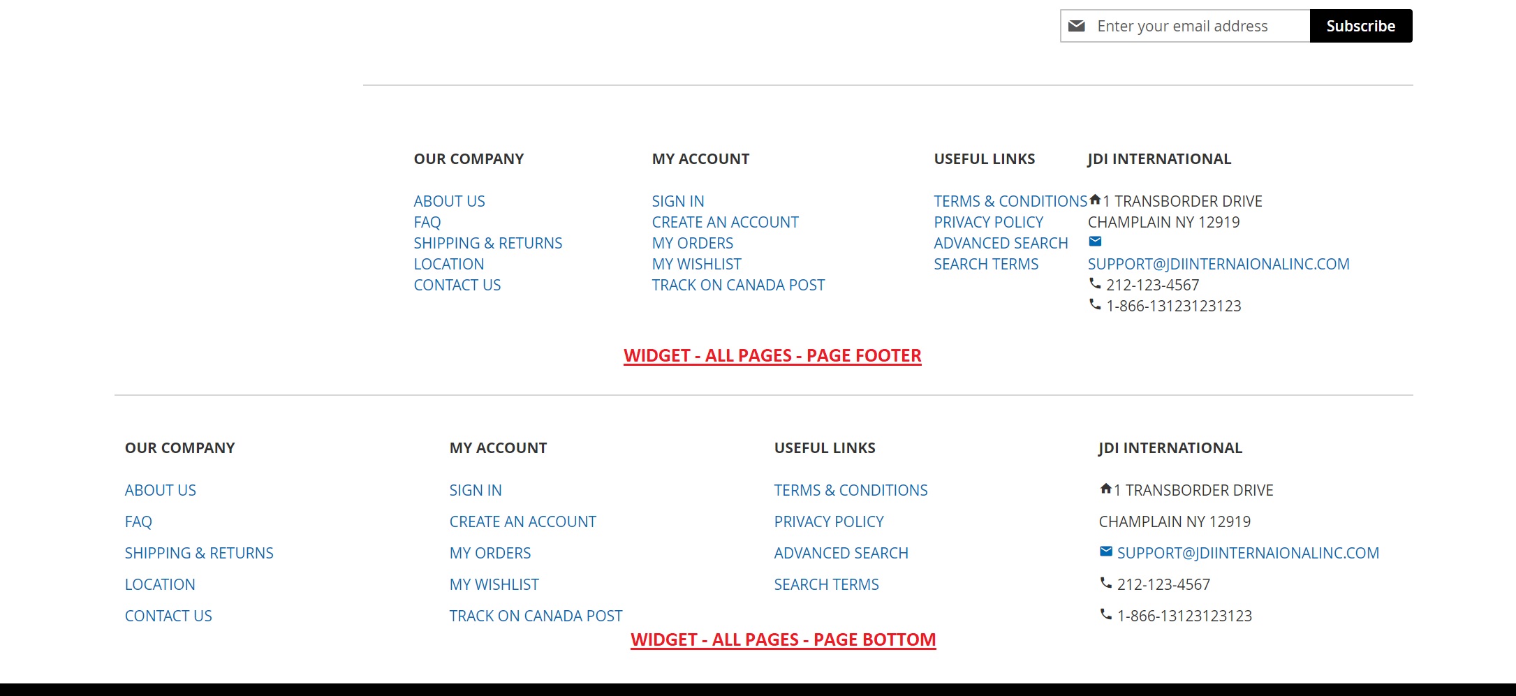 Design Issue When I Use Widget To Add A Static Blo Magento Forums