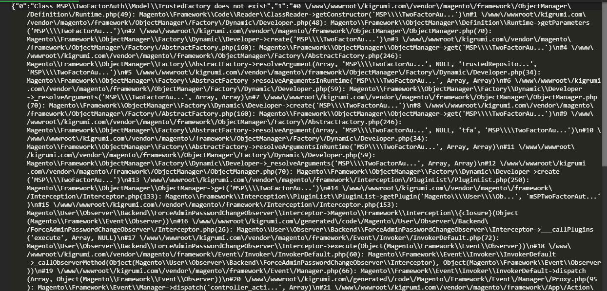 Exception Printing Is Disabled By Default For Secu Magento Forums