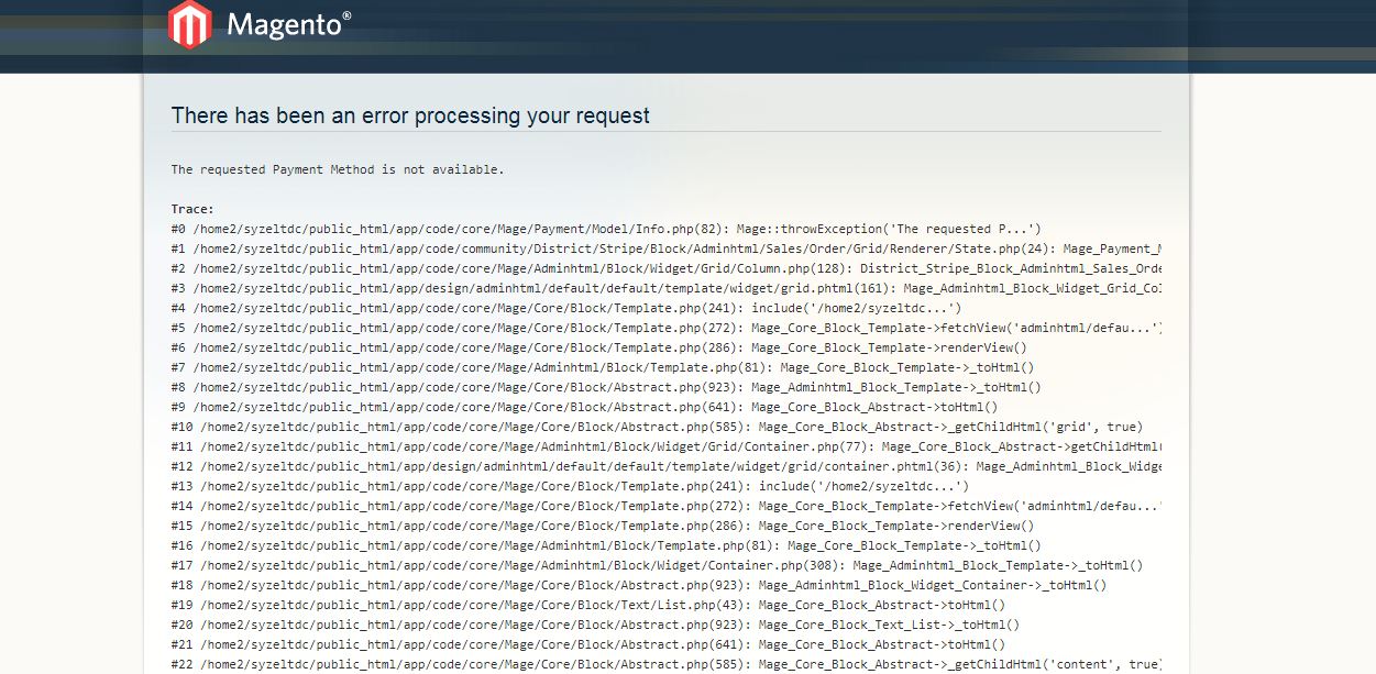 Orders Module not working - Magento Forums