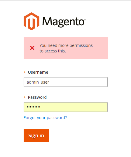 User Access Permission - Magento Forums