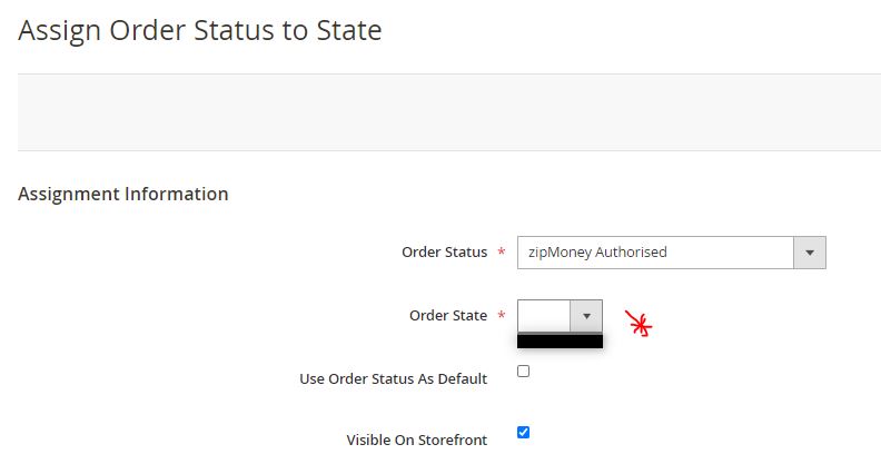 Assign Order Status to State - Order State dropdow... - Magento Forums