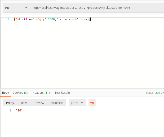 Solved: Updating Stock Status Via REST API - Magento Forums