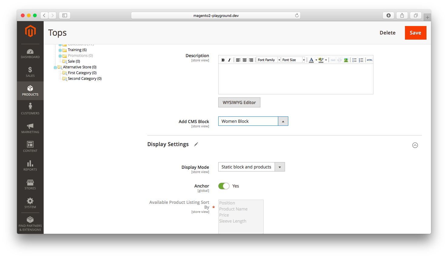 Solved: How do I add a static block to category page? - Magento Forums