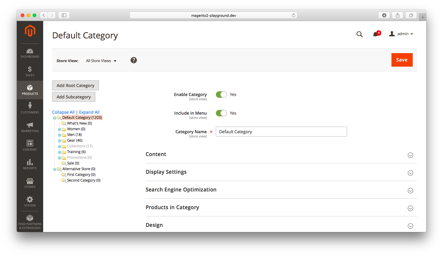 magento 2 ver. 2.1.3 Category not showing up in na... - Magento Forums