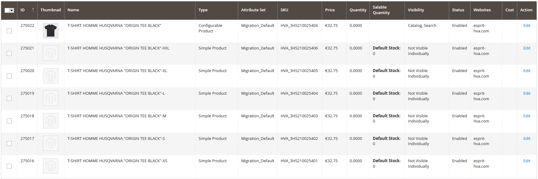 Issue with Configurable Product Import - Magento Forums