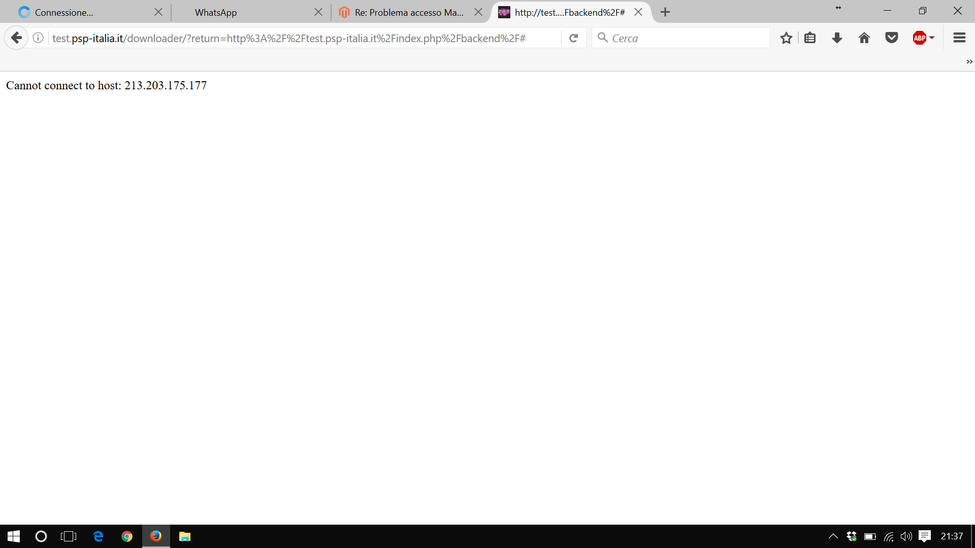 Problema Accesso Magento Connect Magento Forums