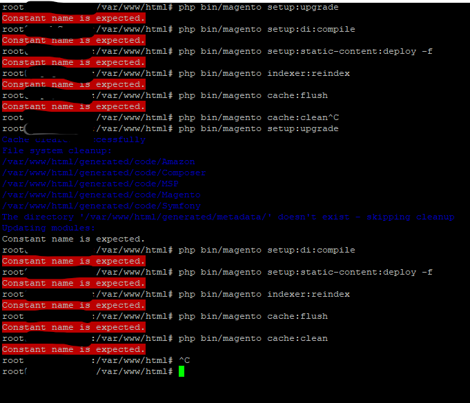 Solved: Constant name is expected - Magento Forums