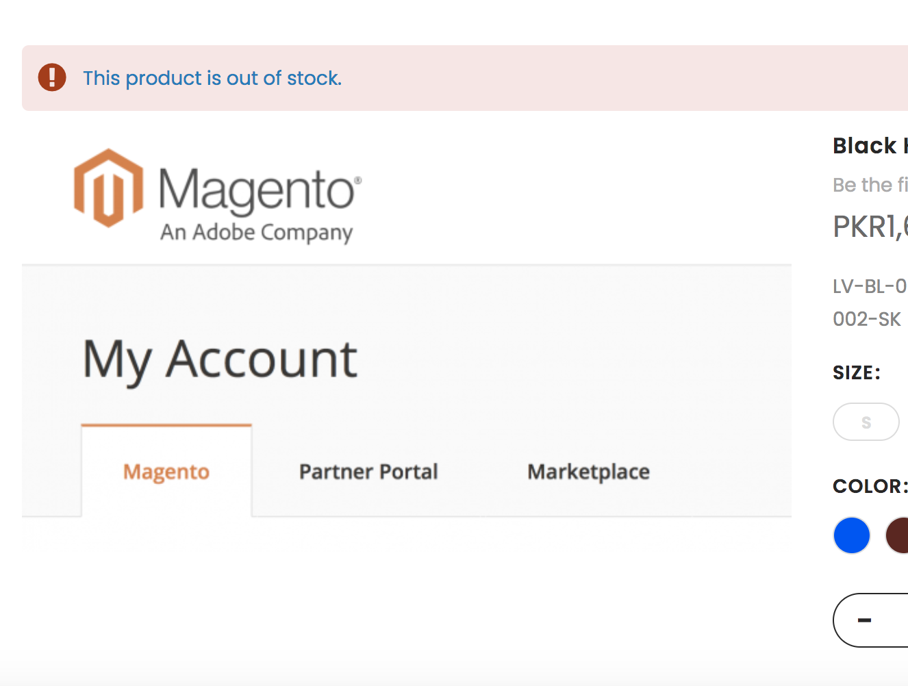 Magento 2.3.5-p1 out of stock attribute/swatch is ... - Magento Forums