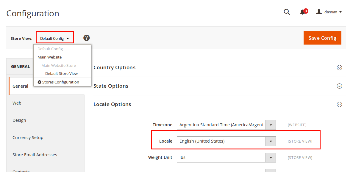 How To Set Default Store View In Admins Product L Magento Forums